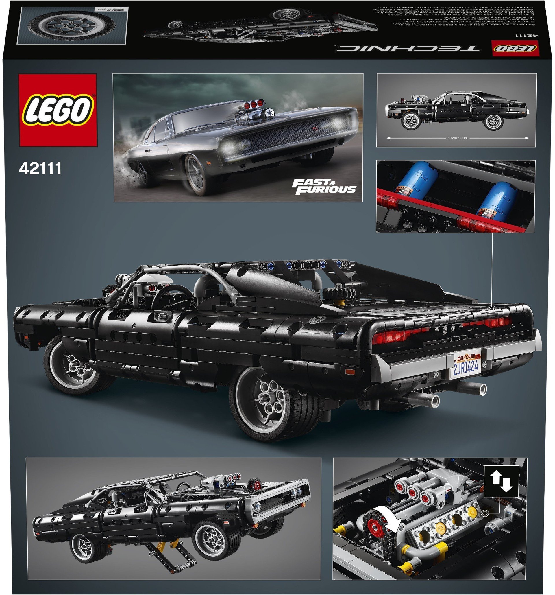 Buy Lego Technic Doms Dodge Charger Fast And Furious 42111
