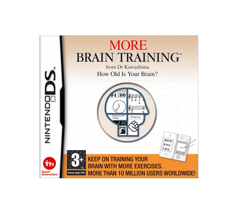 Koop More Brain Training Dr. Kawashima How old is your Brain Koop More Brain Training Dr. Kawashima How old is your Brain